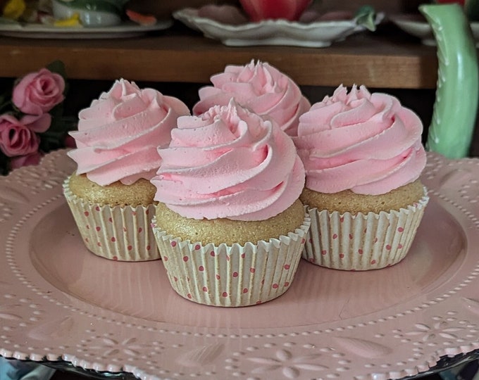 Faux Cupcakes/fake Cupcakes/artificial Cupcakes/fake Food/prop Food ...