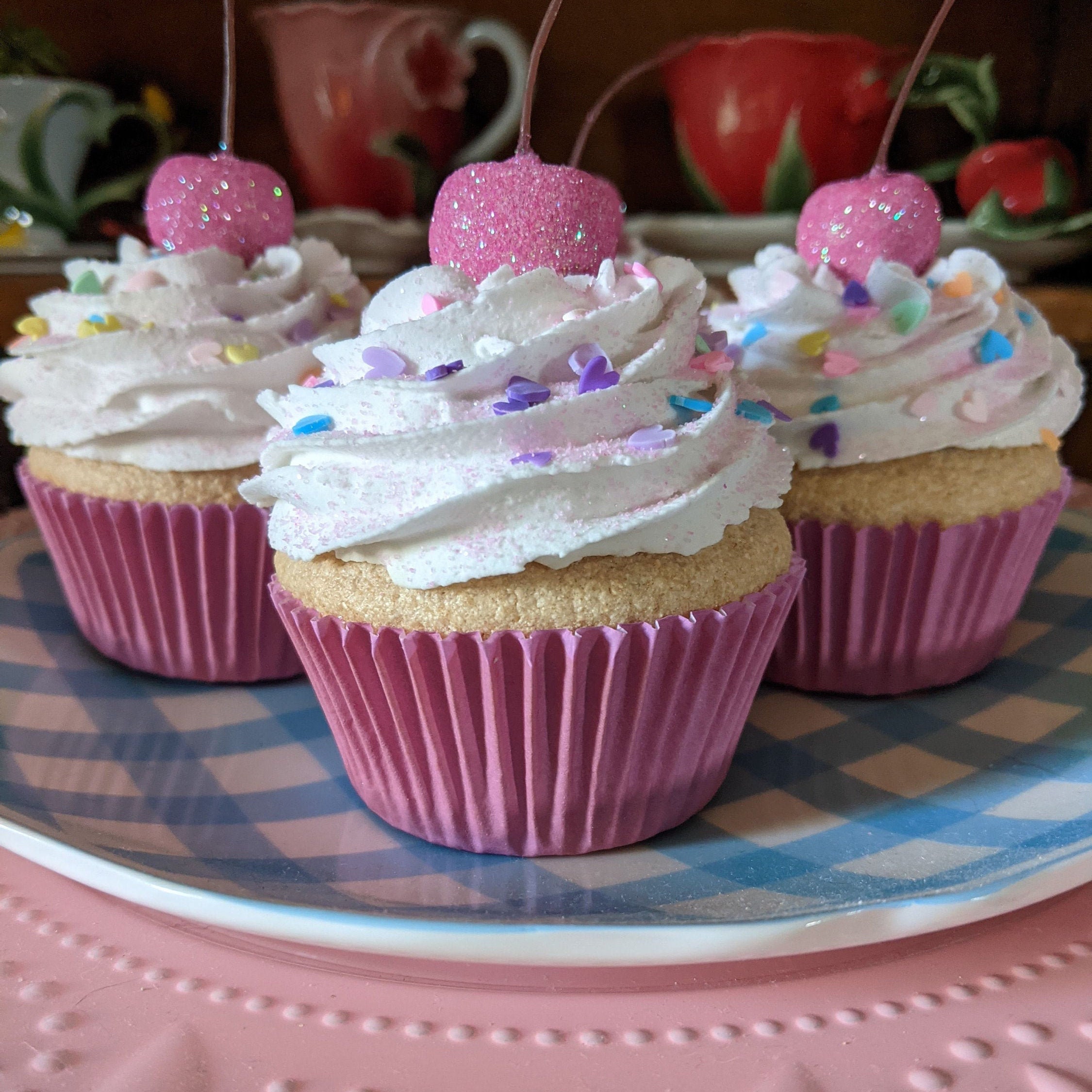 Fake cupcakes/faux cupcakes/artificial cupcakes/fake | Etsy