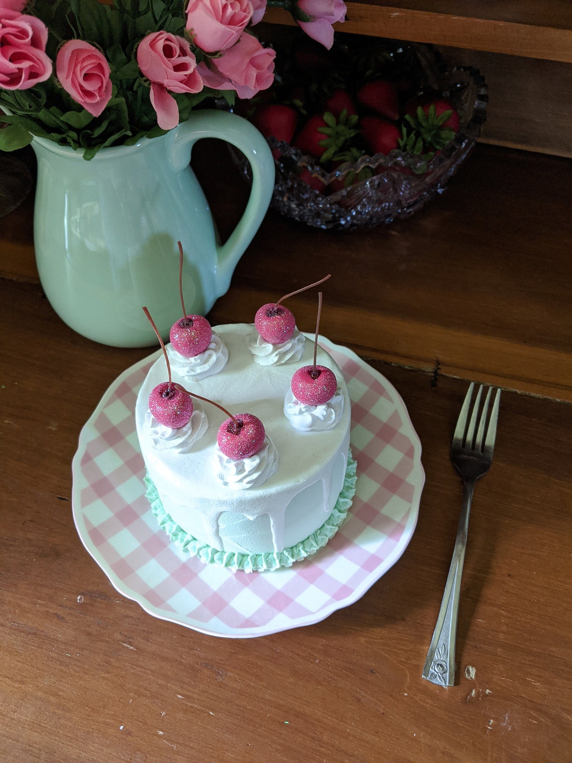 Fake Cake/faux Cake/artificial Cake/fake Food/artificial - Etsy