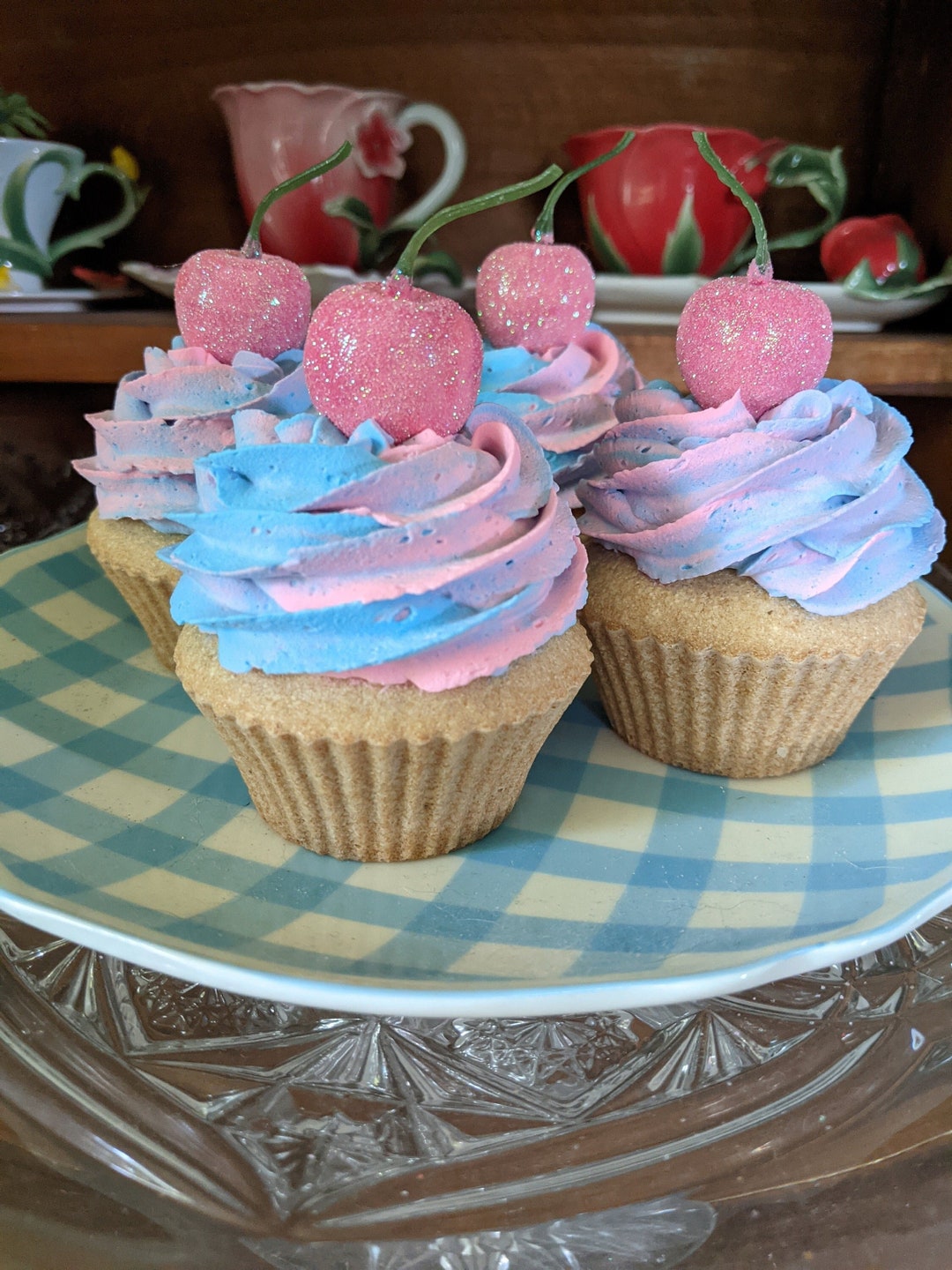 Fake Cupcakes/faux Cupcakes/artificial Cupcakes/fake Food/photo Props ...