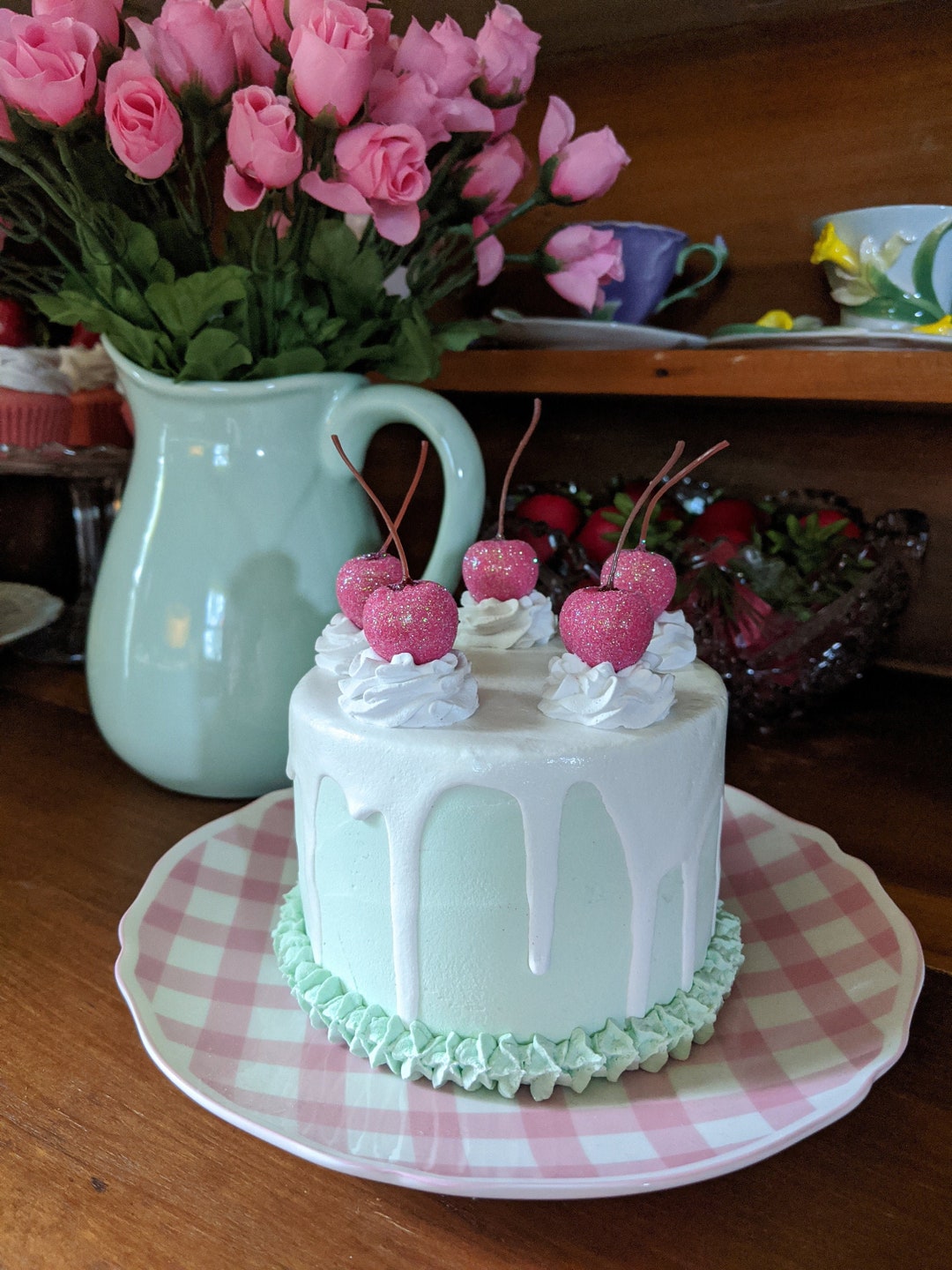 Fake Cake/faux Cake/artificial Cake/fake Food/artificial Food/photo ...