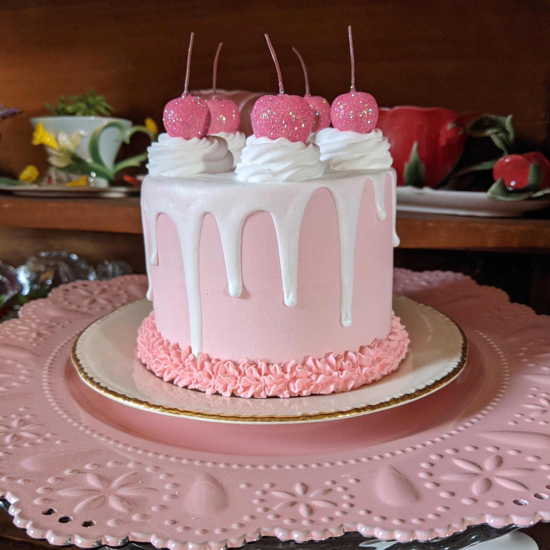 Fake Cake/faux Cake/artificial Cake/fake Food/artificial | Etsy