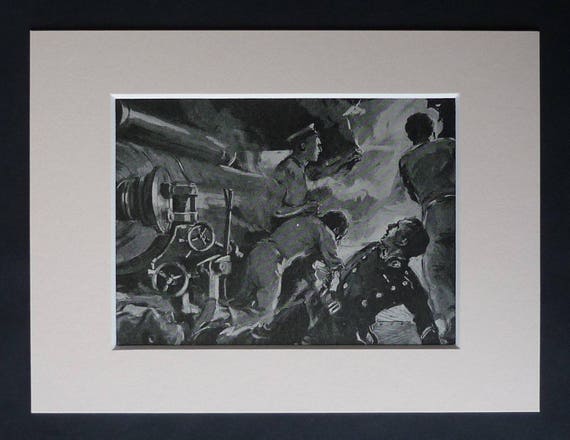 1920s Antique WWI Print British Army Gift for Soldier | Etsy