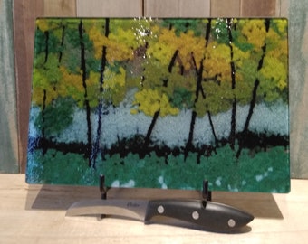 Textured Glass Cutting Board - Etsy