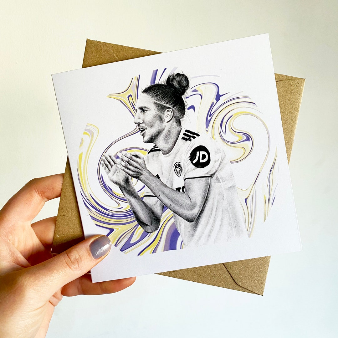 Luke Ayling Greeting Card - Etsy