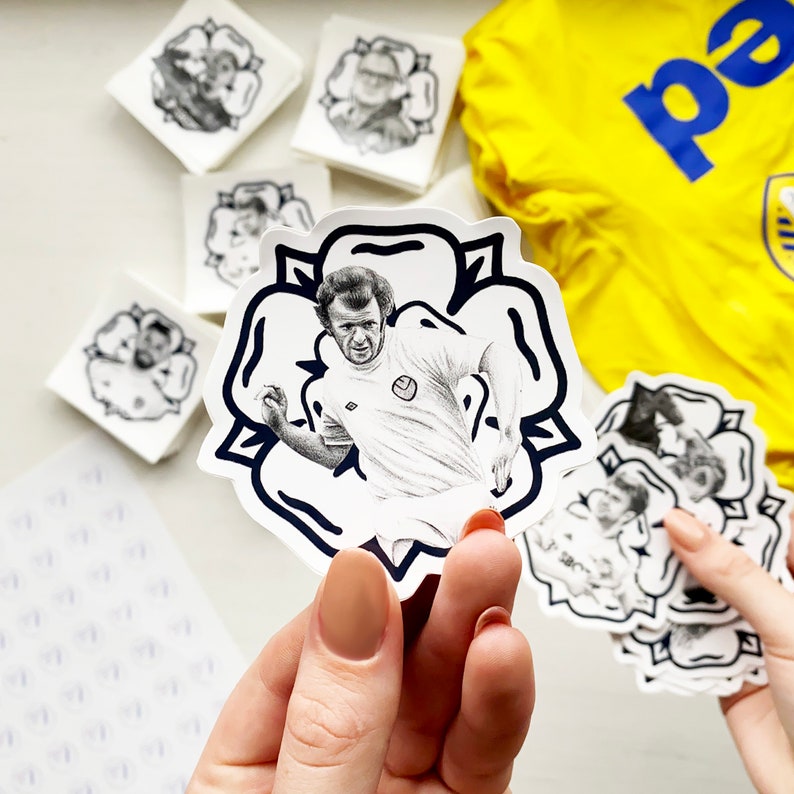 LUFC Sticker Pack - Etsy UK