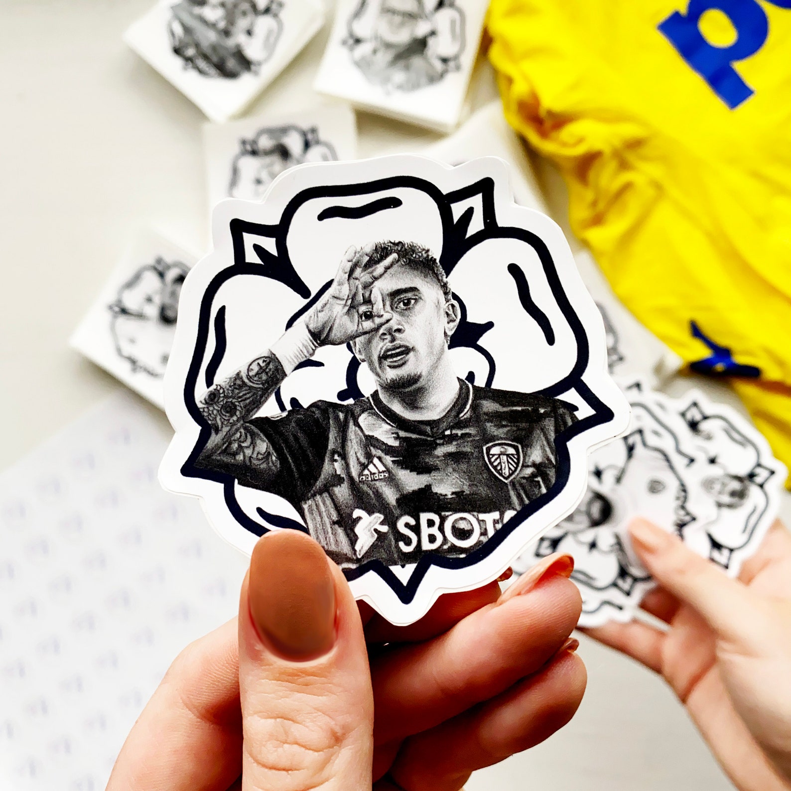 LUFC Sticker Pack - Etsy UK