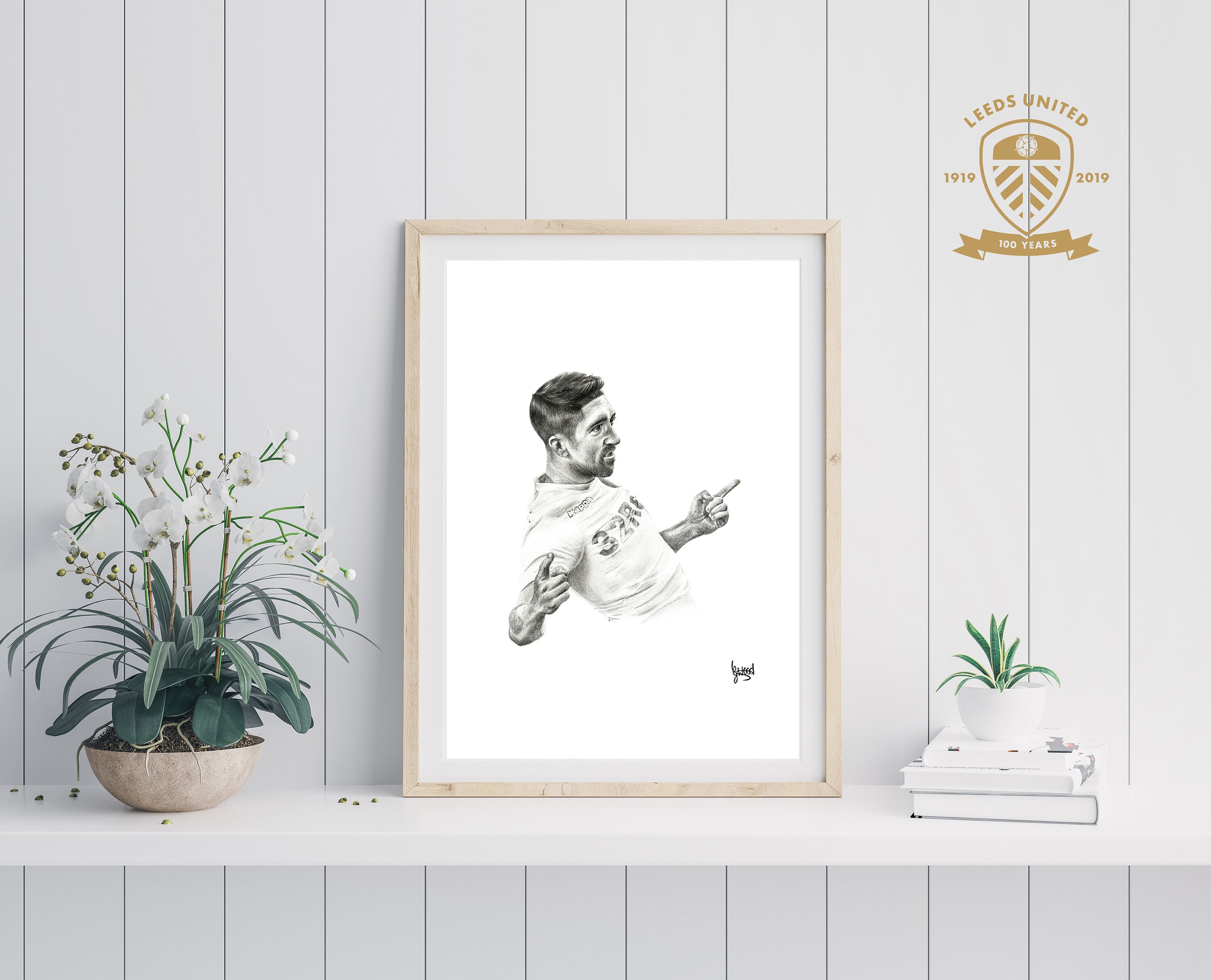 Leeds United Drawing Print bundle - Etsy