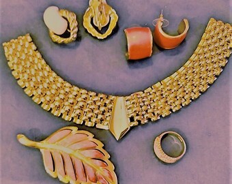 Trifari rings | Etsy