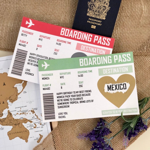 Custom Scratch off Card - Etsy