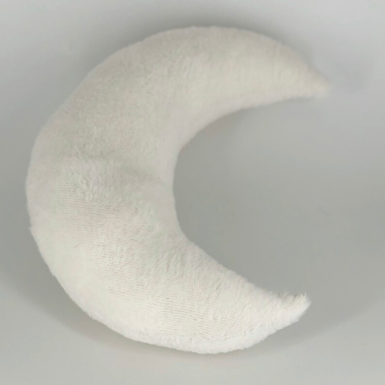 Soft Crescent Moon Shaped Nursery Pillow for Babies Kids | Etsy