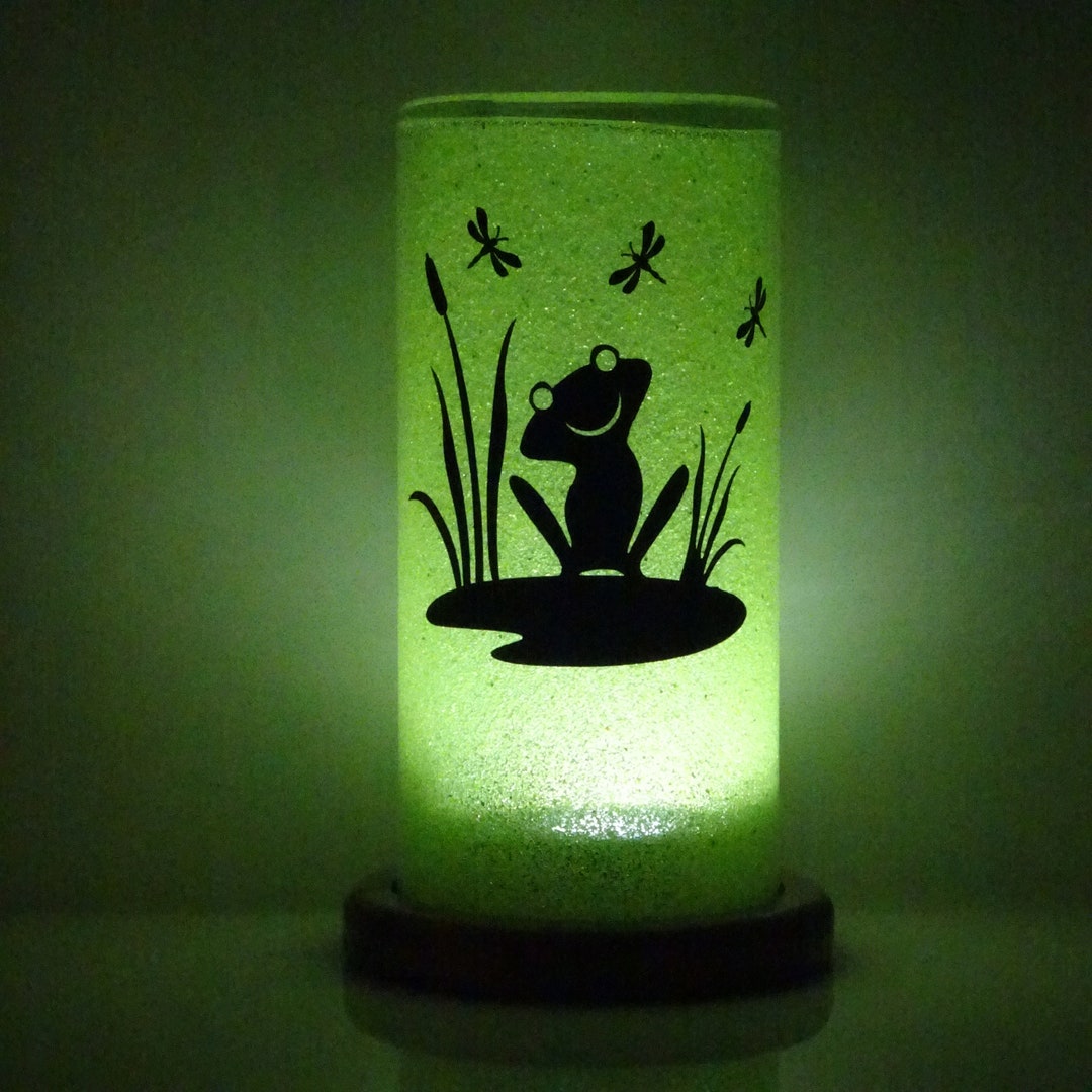 Frog Light LED Battery Operated Night Light Frog Lovers - Etsy