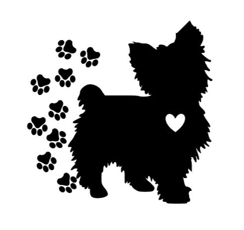 Yorkie, LED Light, Battery Operated, Yorkie Lovers Gift, Night Light ...