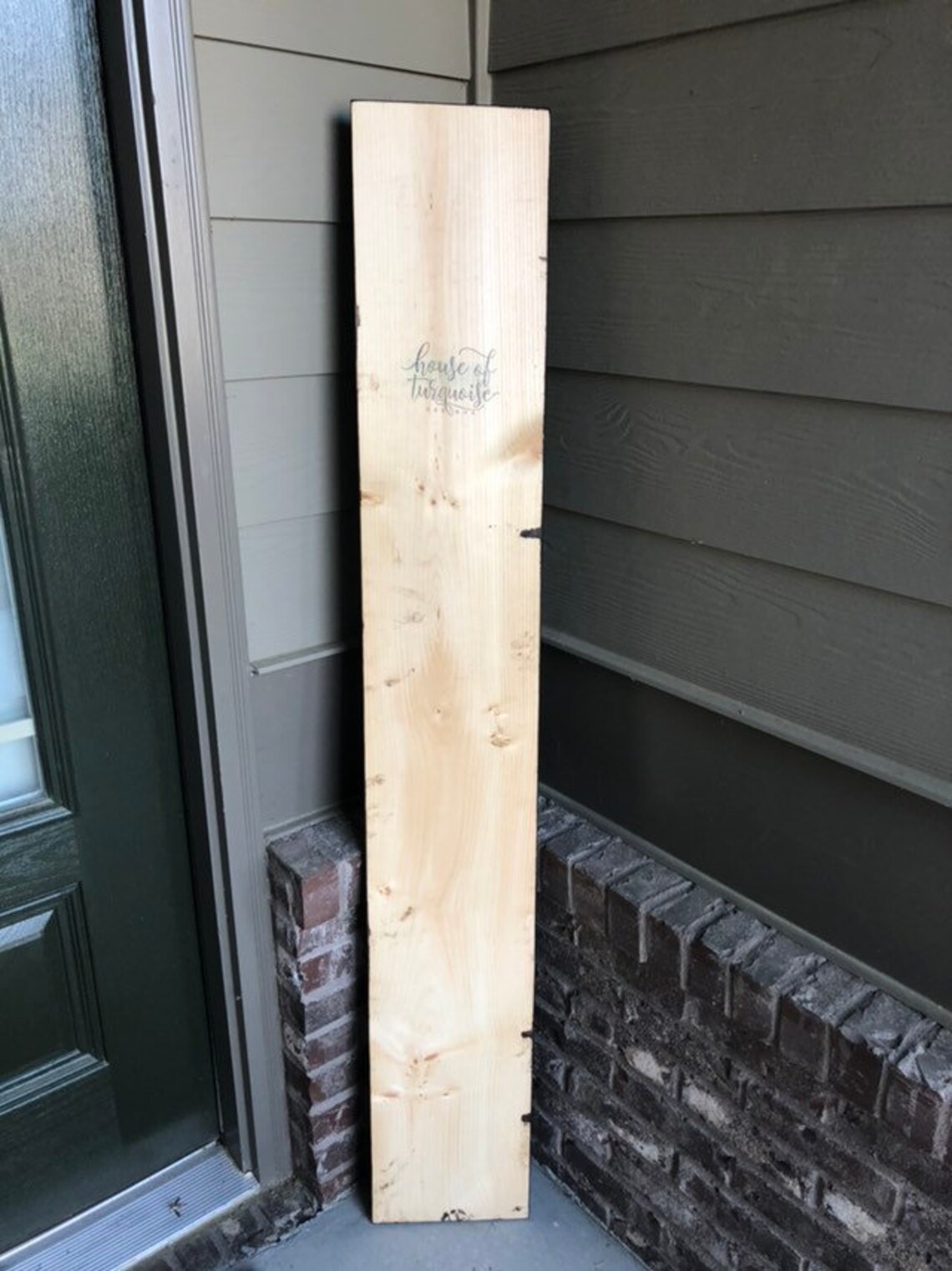 Give Thanks Porch Sign Porch Welcome Sign Vertical Welcome - Etsy