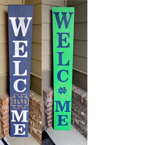 Go IRISH Porch Sign Football 6FT - Etsy