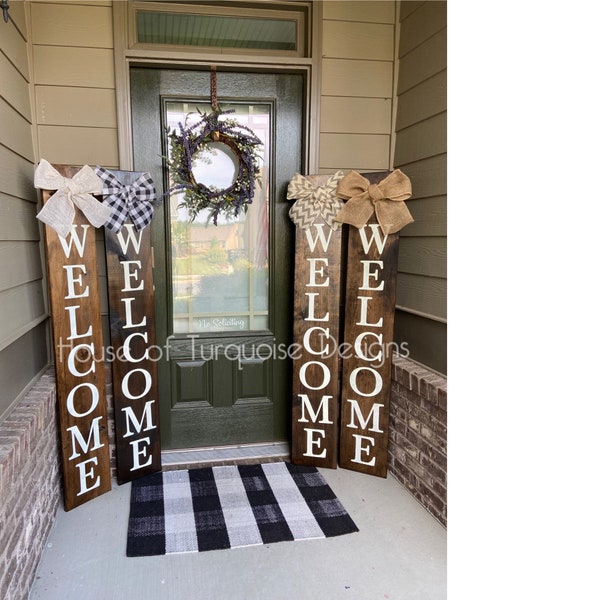 Burlap Welcome Sign - Etsy