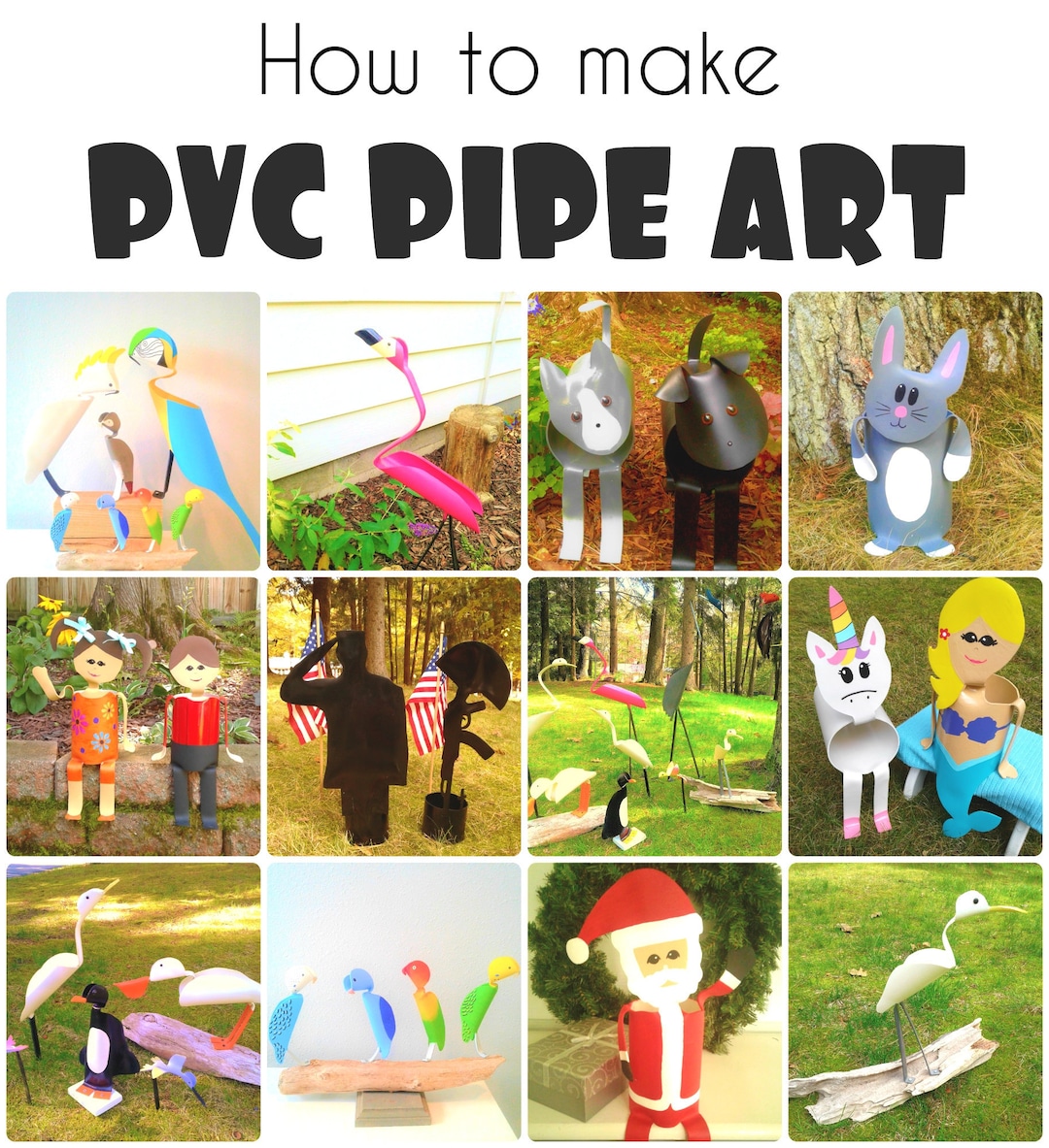 Hot Deal! 88 Unique Printable PVC Pipe Bird Patterns and Tutorial ...