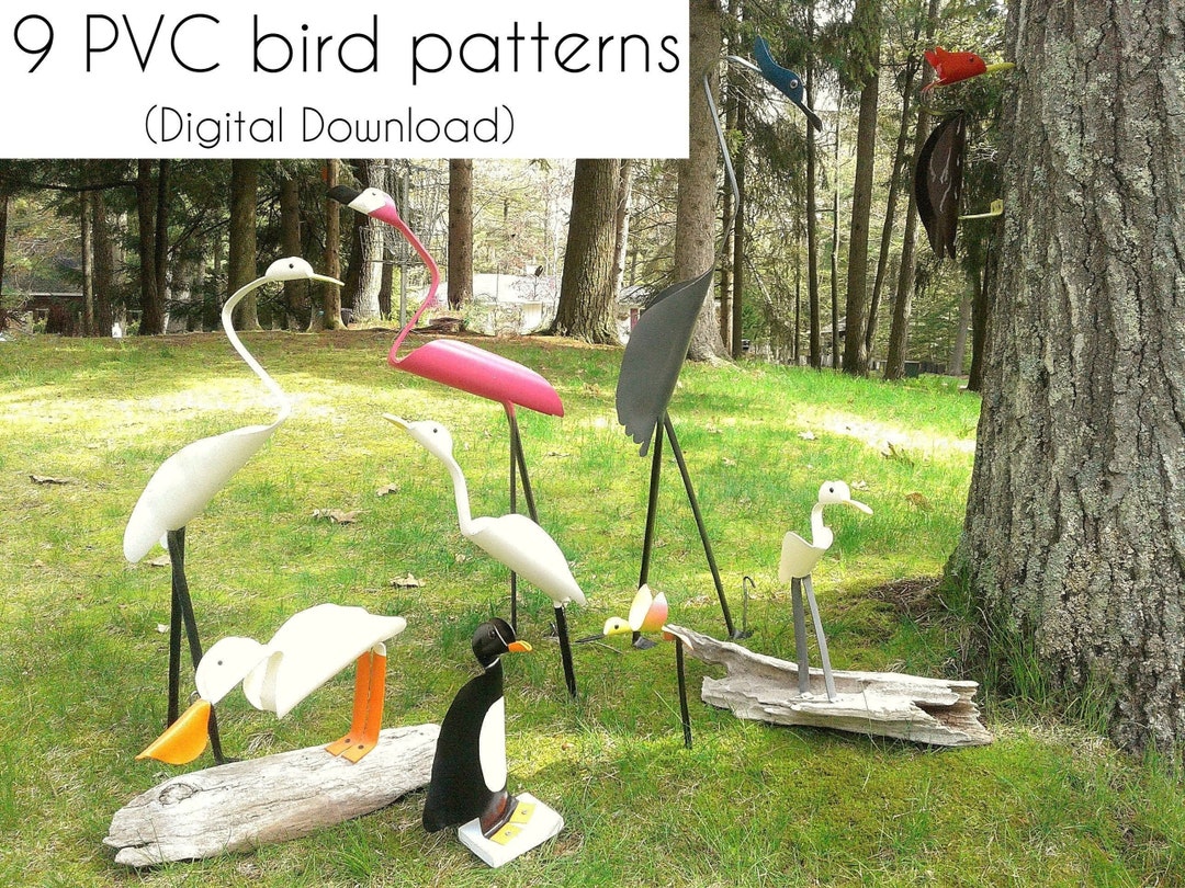 PDF Printable PVC Patterns | 9 PVC Pipe Bird Patterns and Tutorial ...