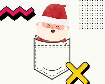 Christmas Pocket Png - Etsy