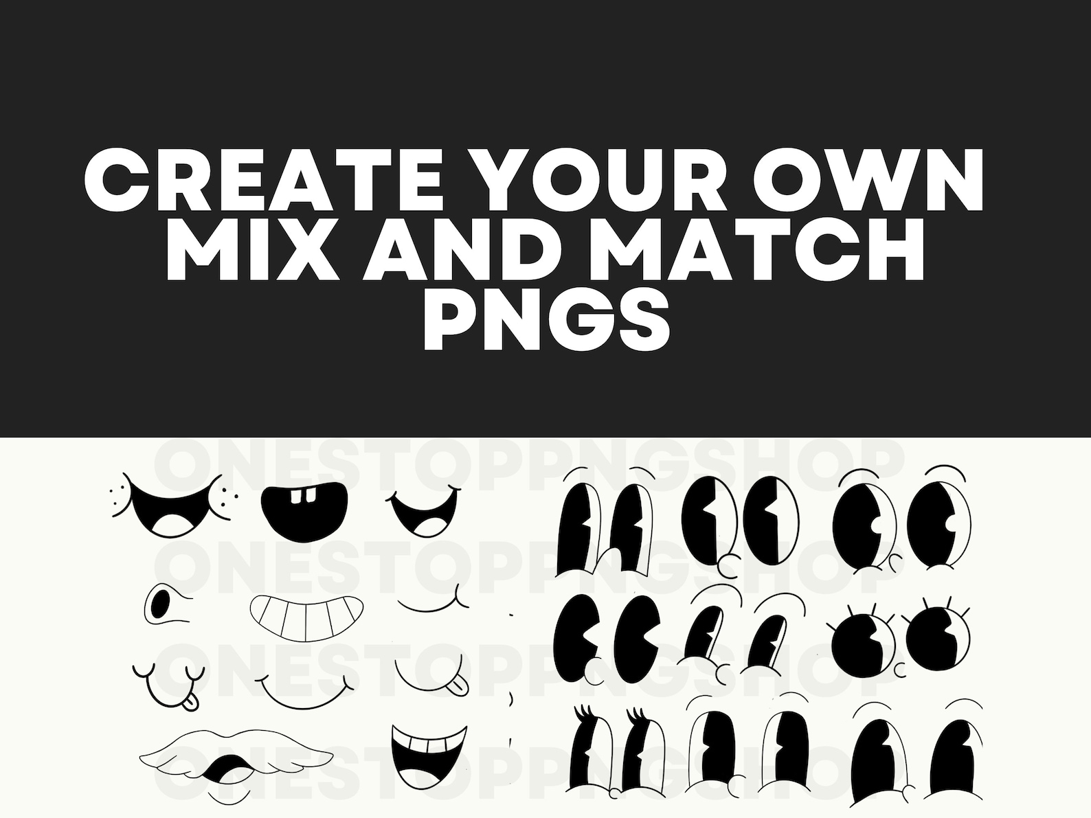 Retro Mascot Pngs Retro Character Faces Retro Faces Mascot - Etsy