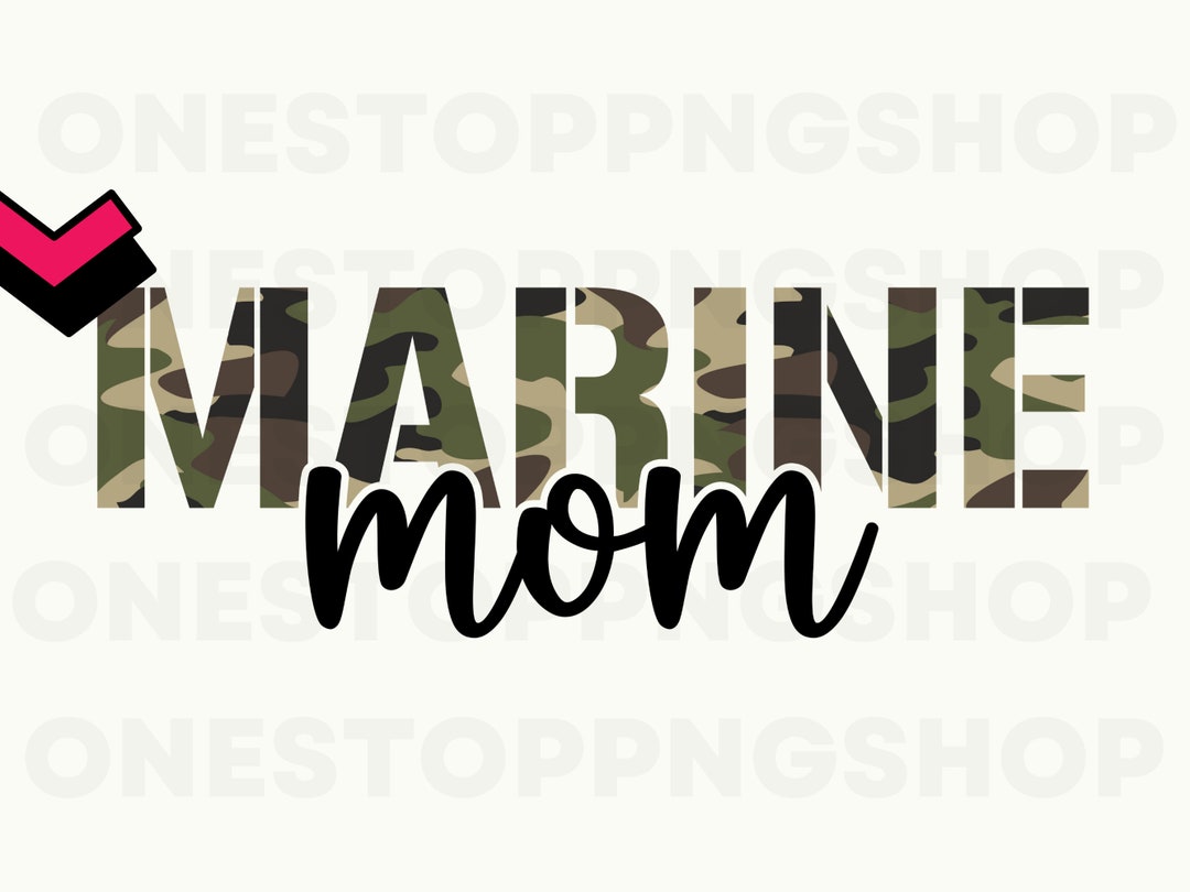 Marine Mom PNG, Marine Mom Clipart, Marine Mama, Navy Mom Png, Marine ...