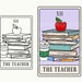The Teacher Tarot Card PNG, Future Teacher Png, Teacher Svg, Teacher ...