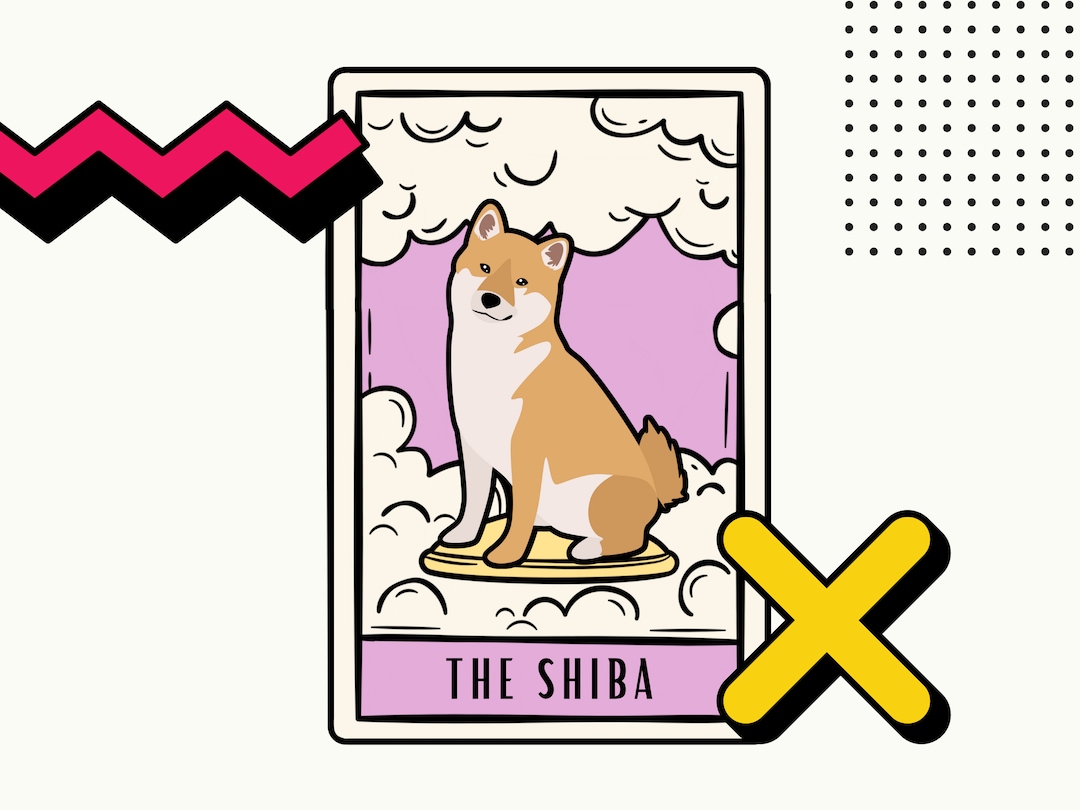 Shiba Tarot Card PNG, Shiba Tarot Card SVG, Shiba PNG, Cute Shiba ...
