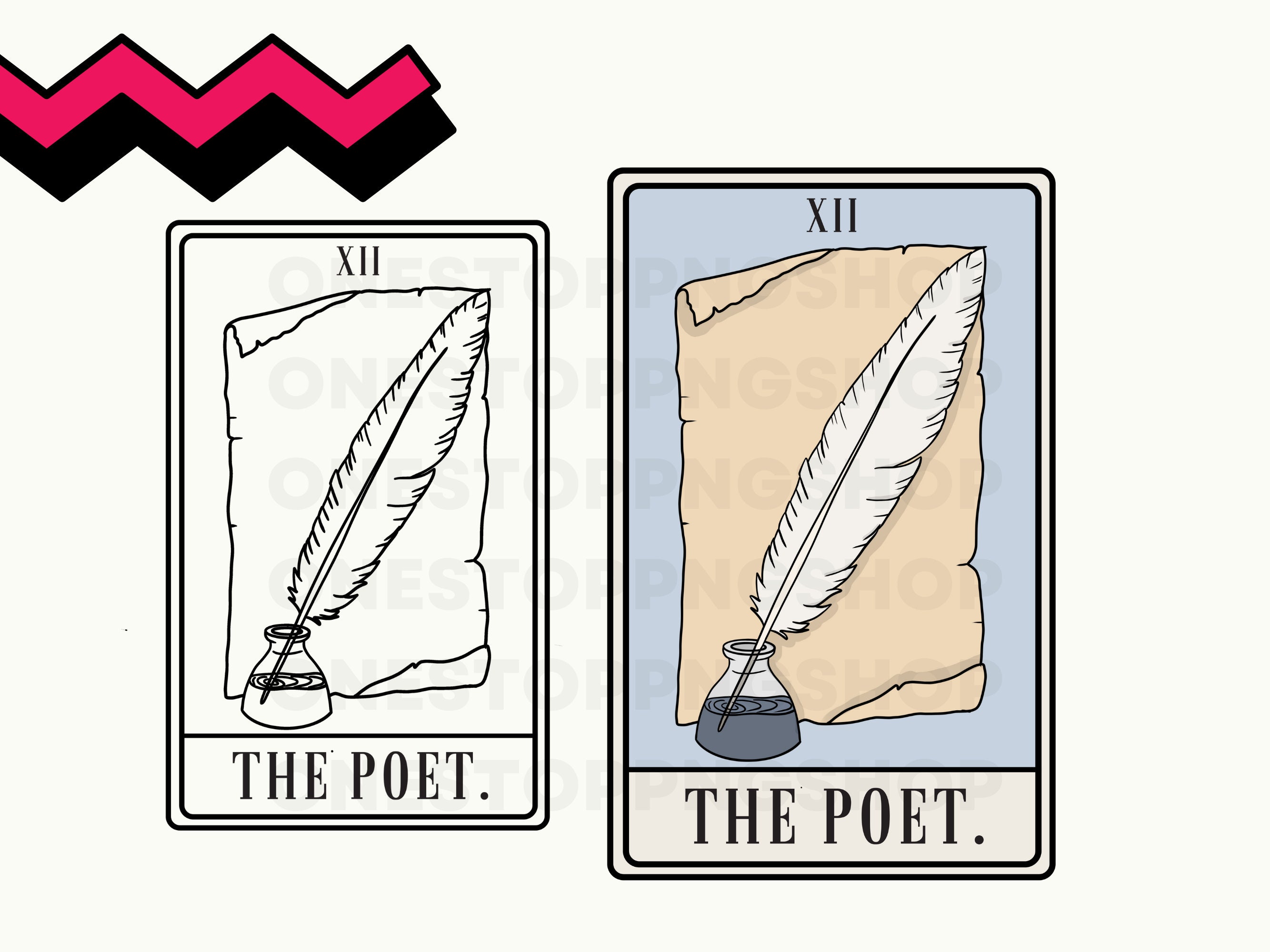 Poet PNG, the Poet Tarot Card Png, Tarot Card Png, Poem Png, the Writer ...