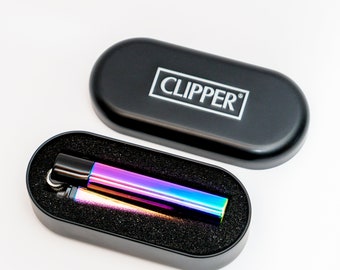 1 X Full Size Refillable Metal Clipper New Collection Lighter With Gift ...