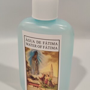 Fátima Holy Water Bottle - Filled With Holy Water From the Sanctuary of ...
