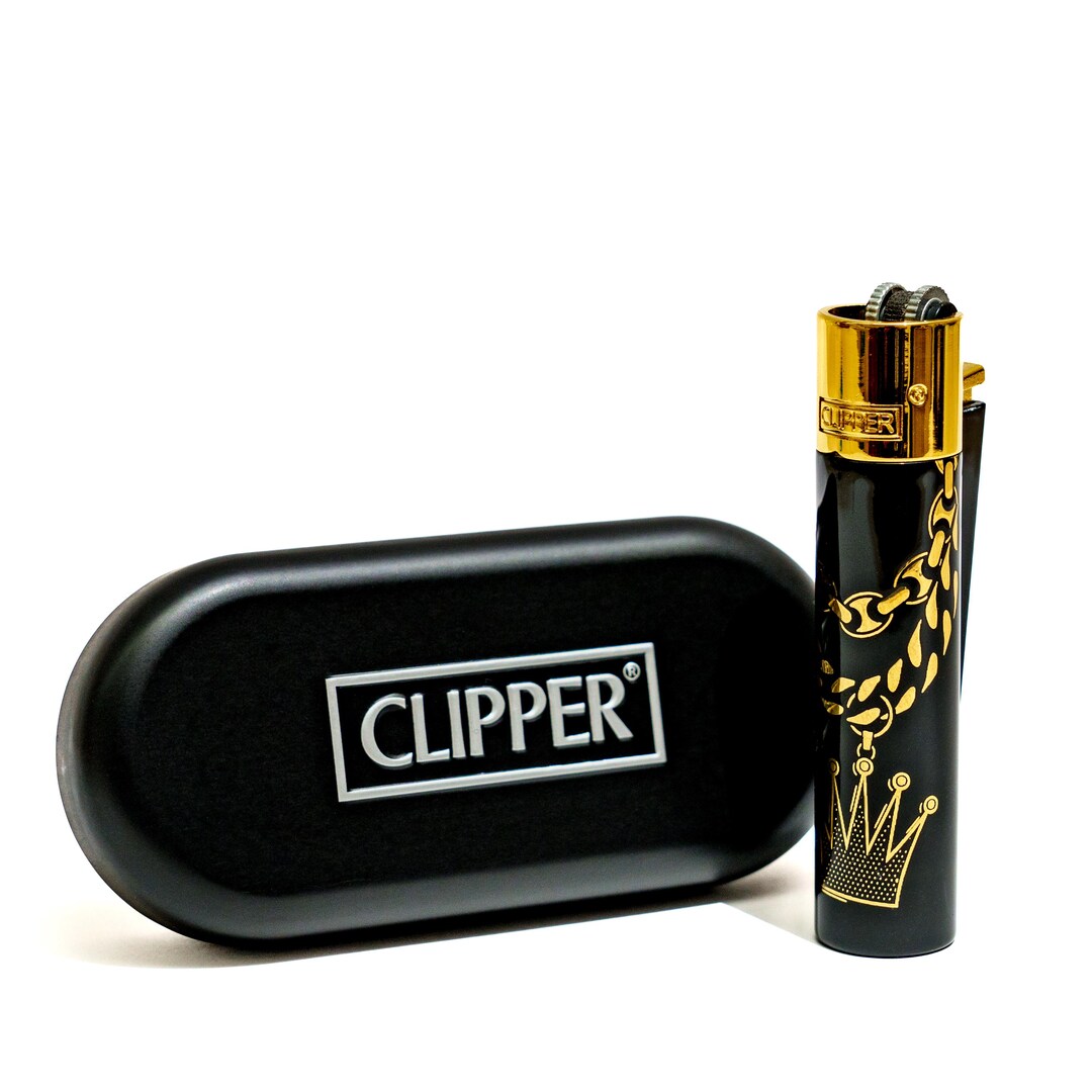 1 X Full Size Refillable Metal Clipper Special Collection Lighter With ...