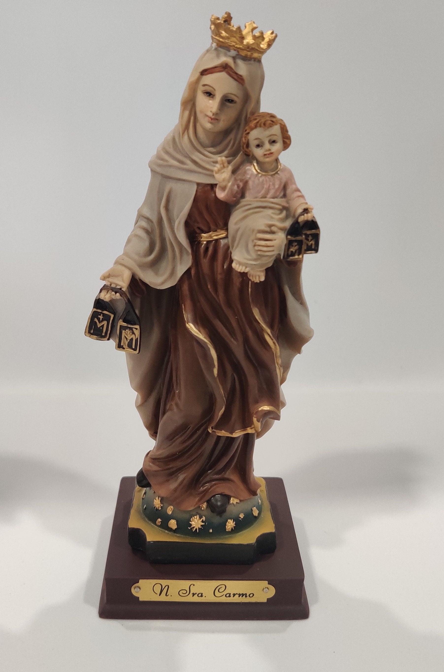 Our Lady Carmel Our Lady of MOUNT Catholic Religious Statue - Etsy
