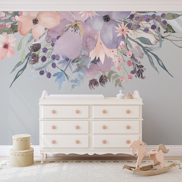 Wall Decal Flowers - Etsy