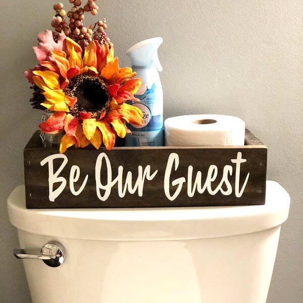 Back of Toilet Box - Etsy