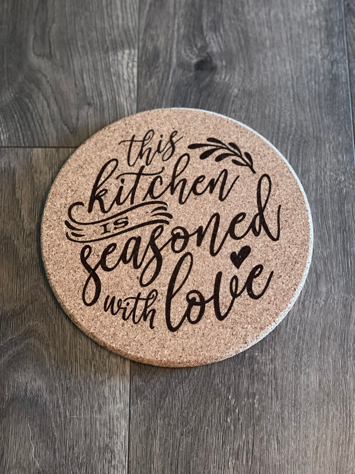 Cork Trivet-funny Kitchen Sayings and Phrases Cork Trivet-hot Pad ...