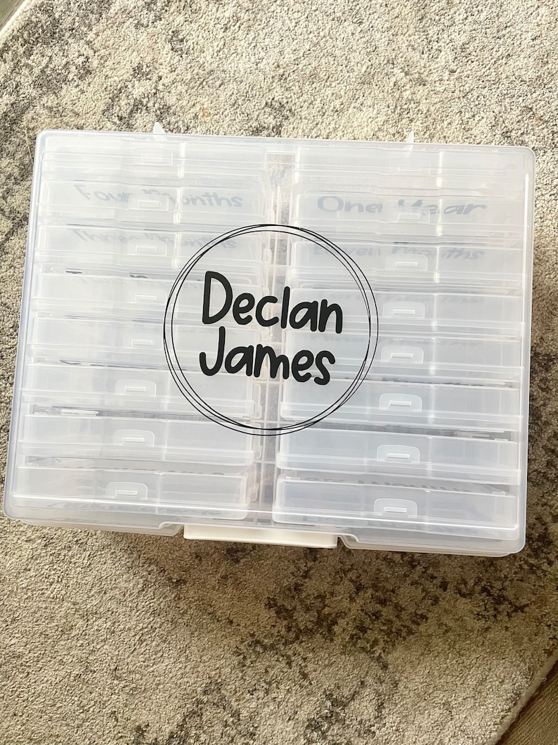 Photo Keeper Storage Bin Decals Photo Keeper Box Decals - Etsy