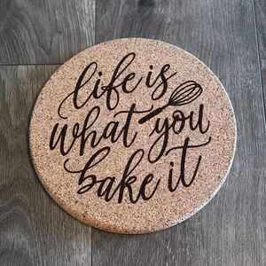 Cork Trivet-funny Kitchen Sayings and Phrases Cork Trivet-hot Pad ...