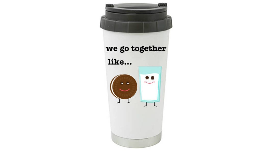 We Go Together Like Cookies & Milk/valentine's Day/ - Etsy
