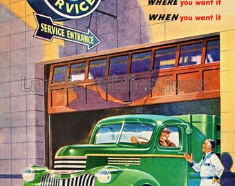 Chevrolet Truck Poster - Etsy