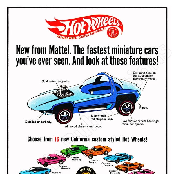 Hot Wheels Vintage - Etsy