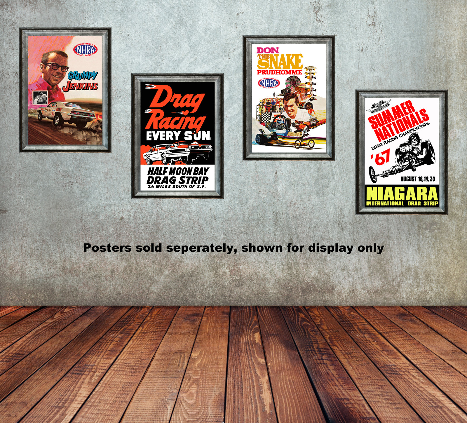 Niagara Drag Strip 1967 NASCAR Summer Nationals Vintage Poster - Etsy