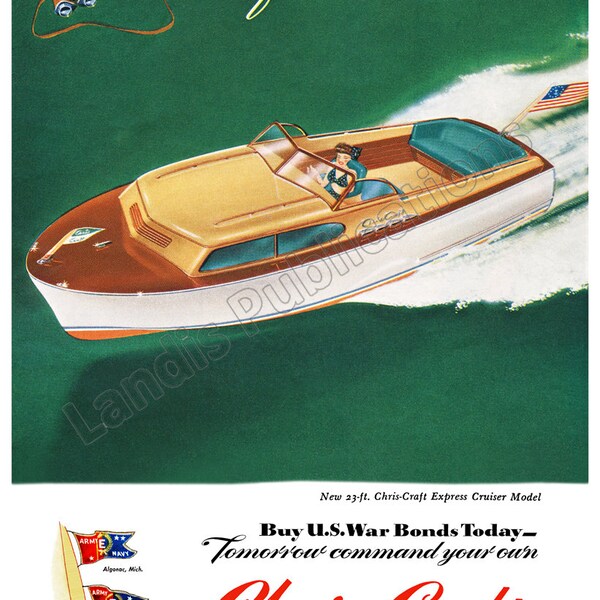 Chris Craft - Etsy