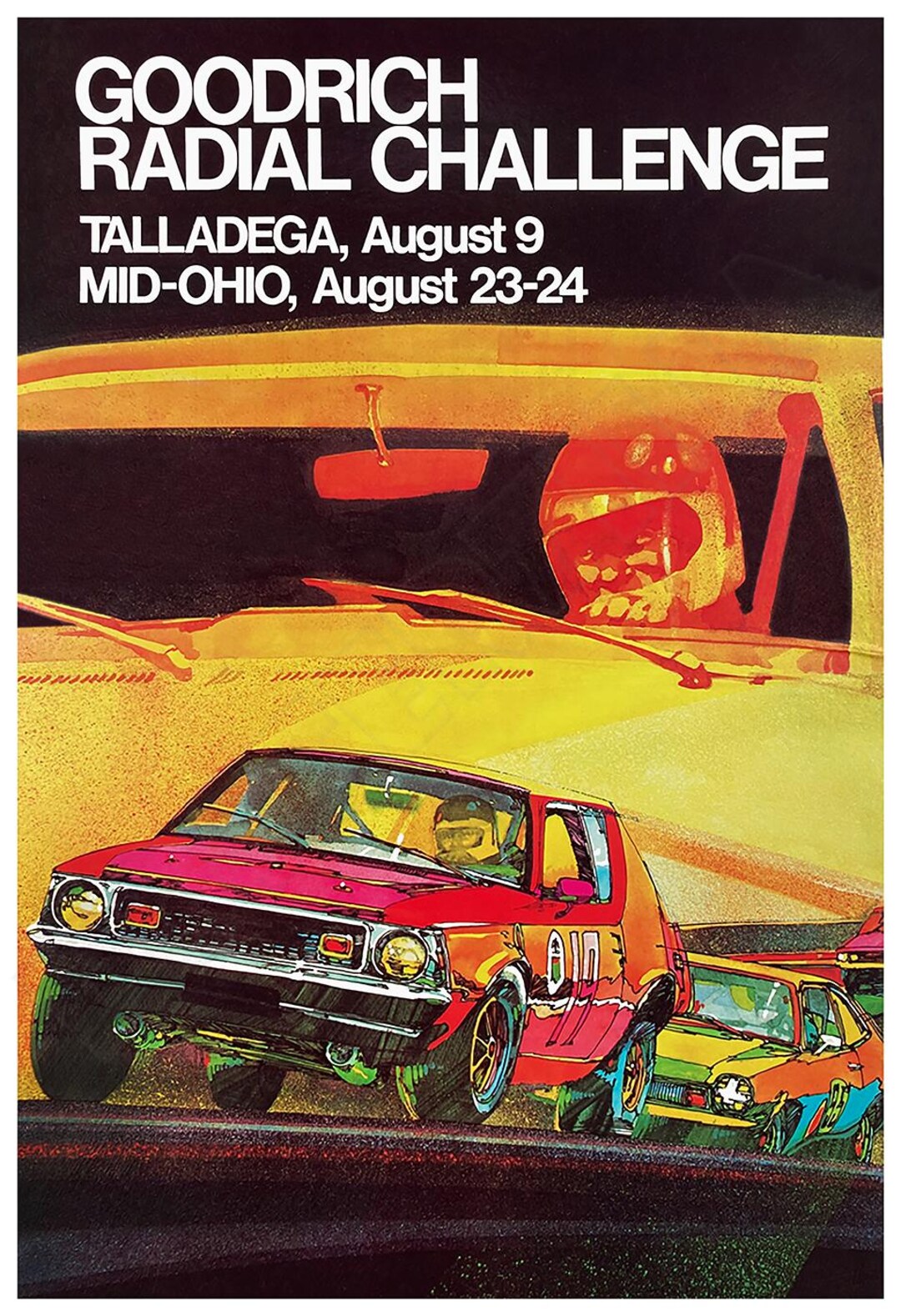 Talladega Speedway 1975 Goodrich Radial Challenge, Vintage-style Racing ...