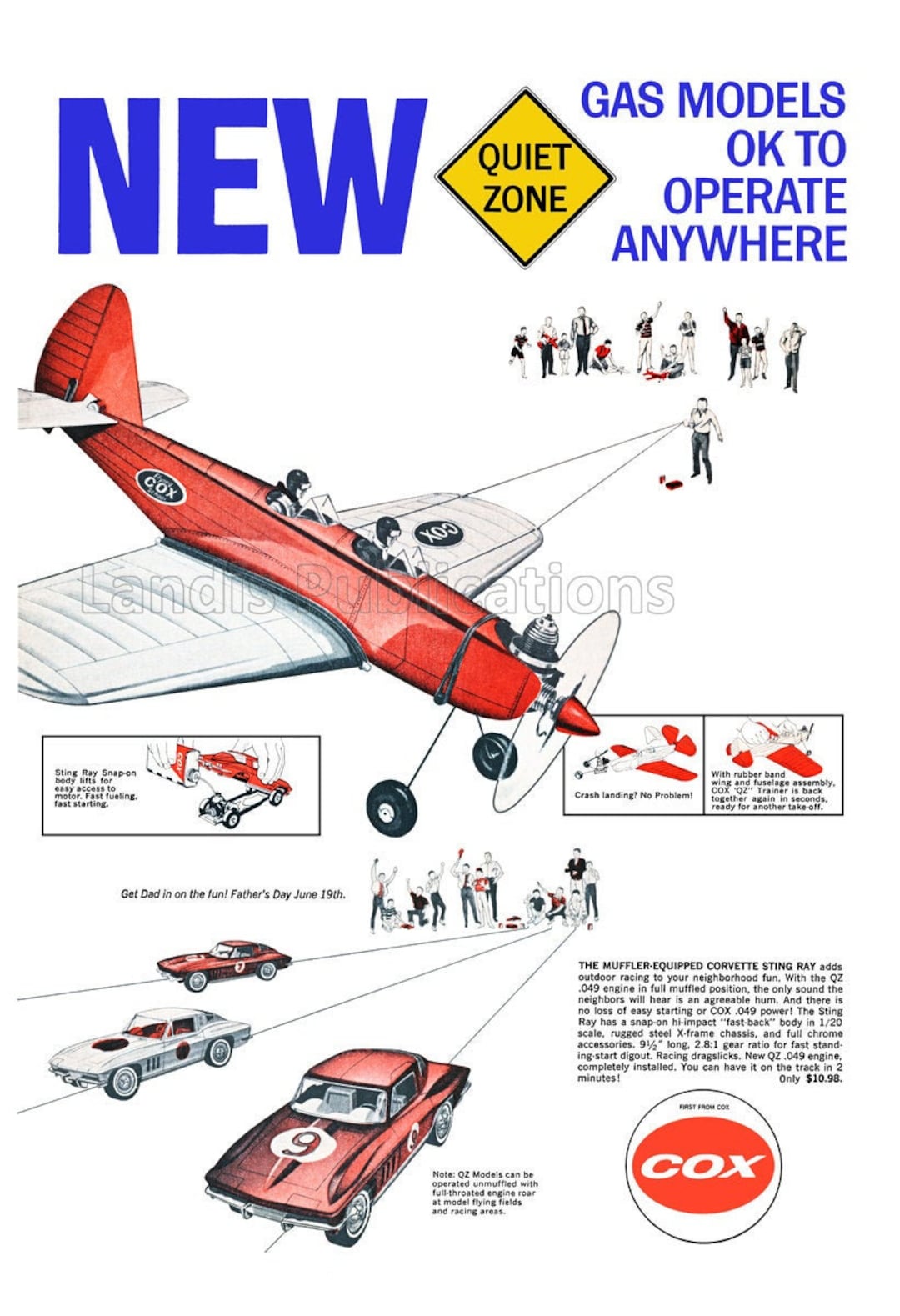 Vintage Cox Airplanes