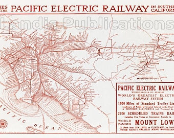 Pacific Electric | Etsy