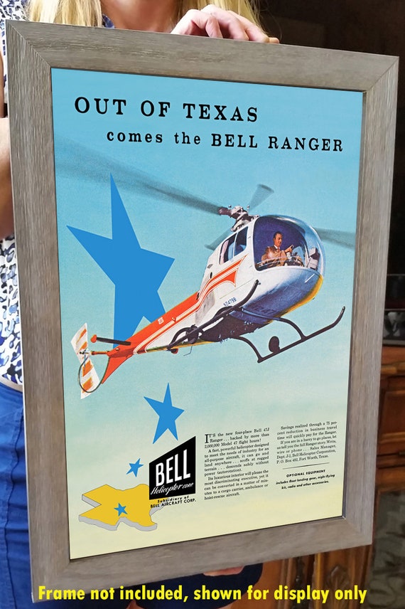 Vintage Bell Helicopter Logo