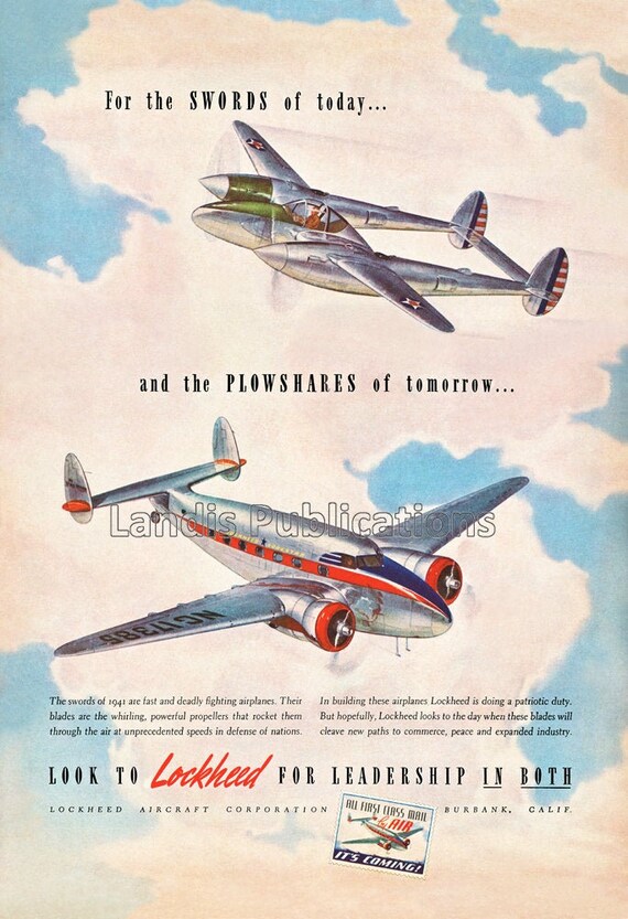 Lodestar Ww2 Airplane