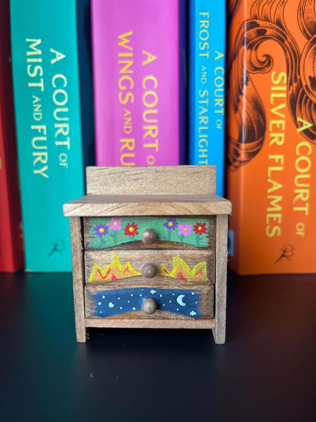 ACOTAR Dresser, Bookshelf Decoration - Etsy