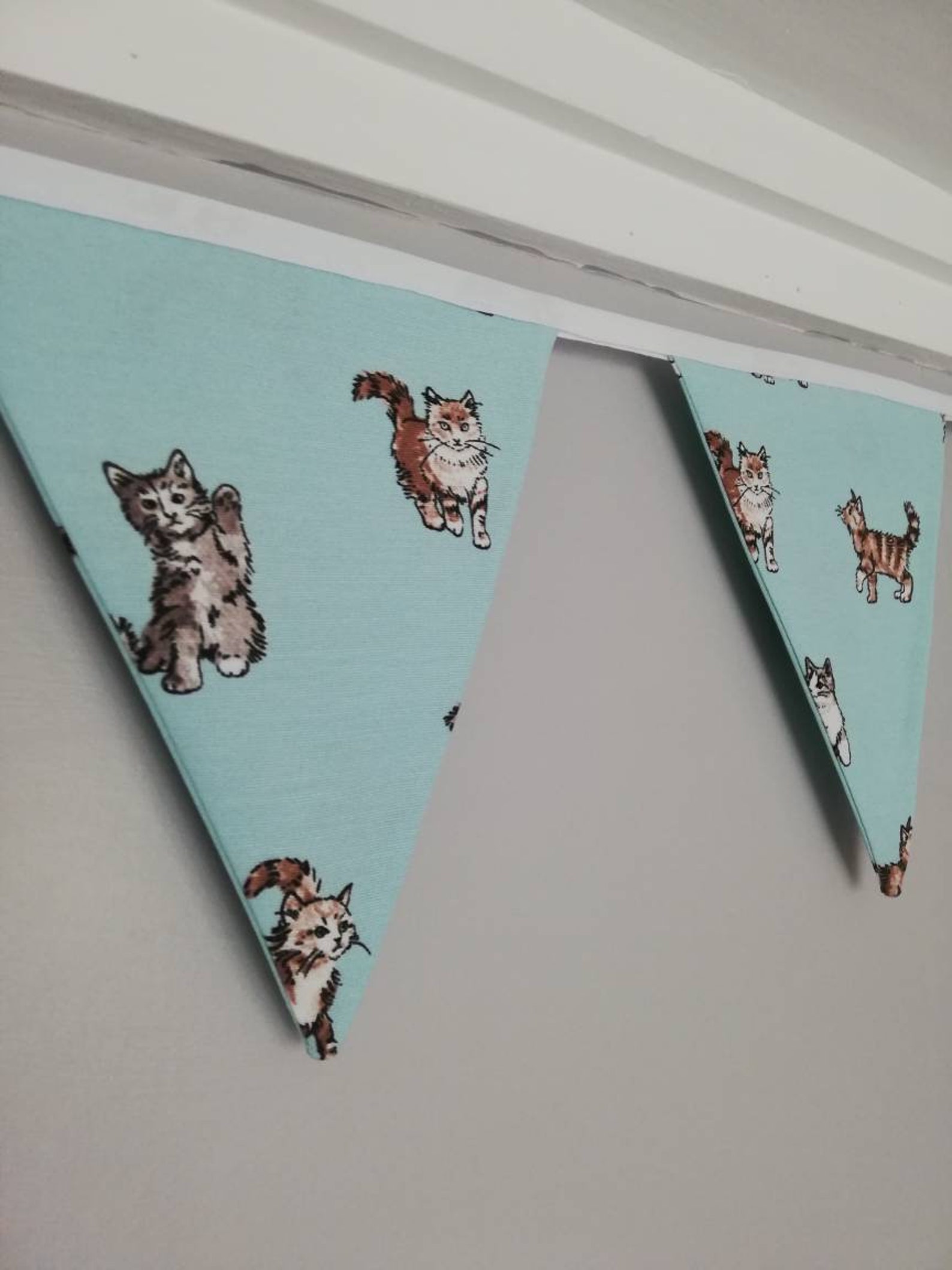 Cats and Kittens Bunting Cute Cats in a Variety of Poses. - Etsy UK