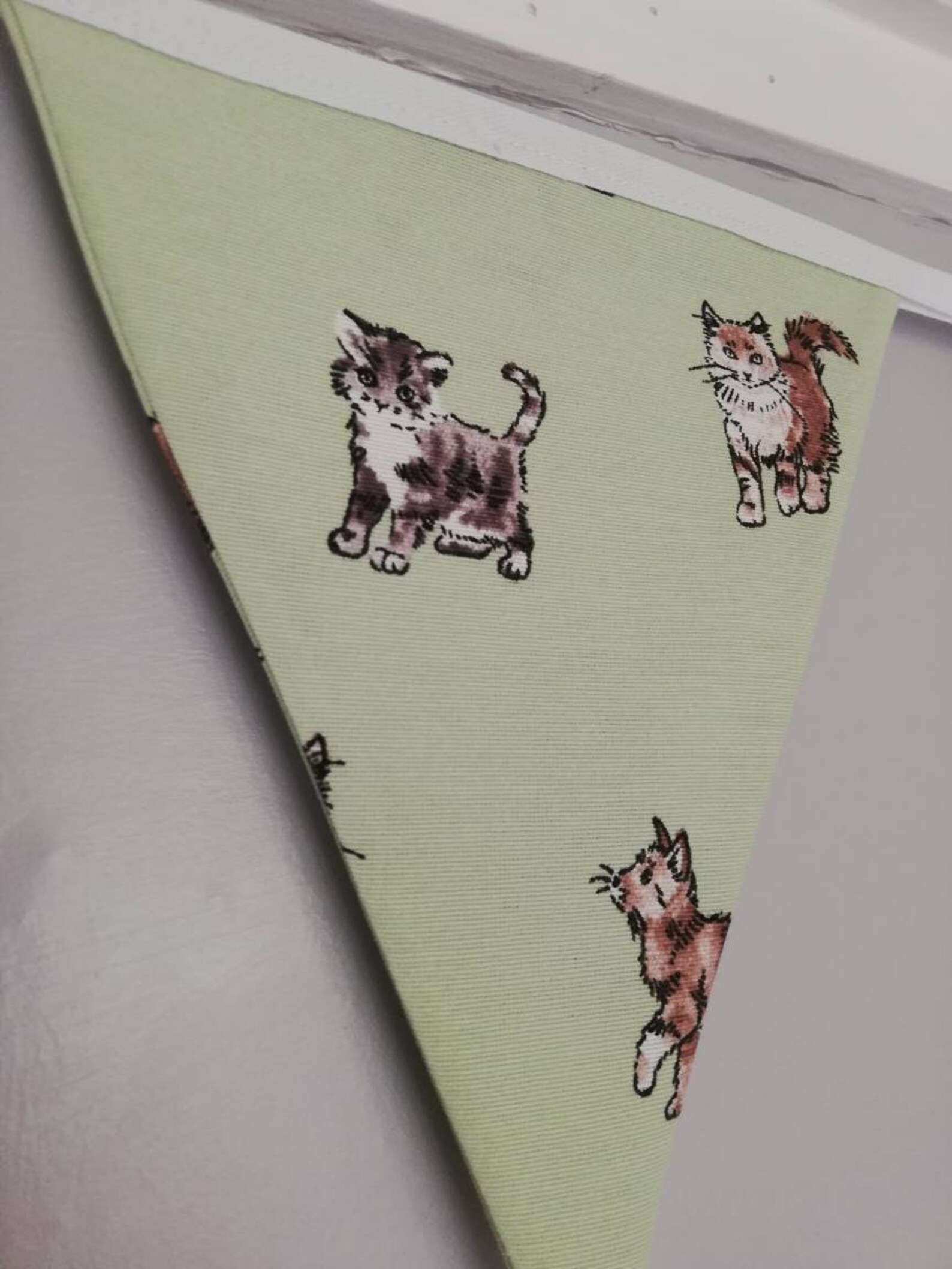 Cats and Kittens Bunting Cute Cats in a Variety of Poses. - Etsy UK